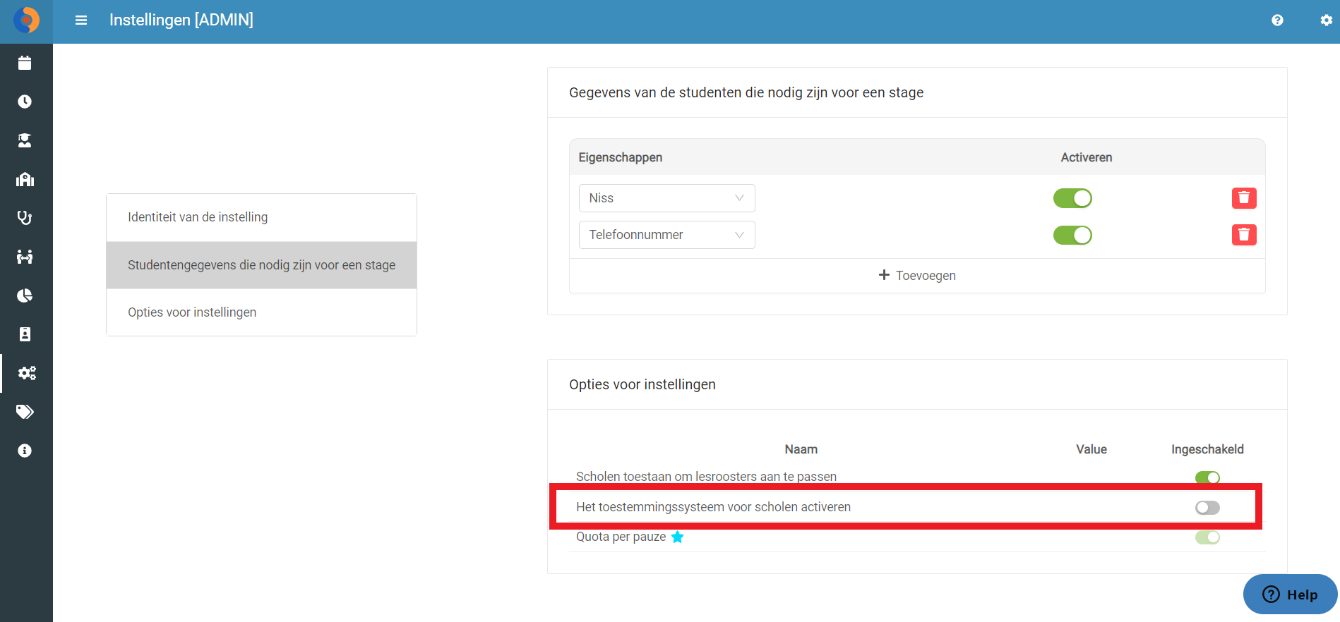 Automatische aanvaarding van stages mogelijk maken – Opal Solutions ...
